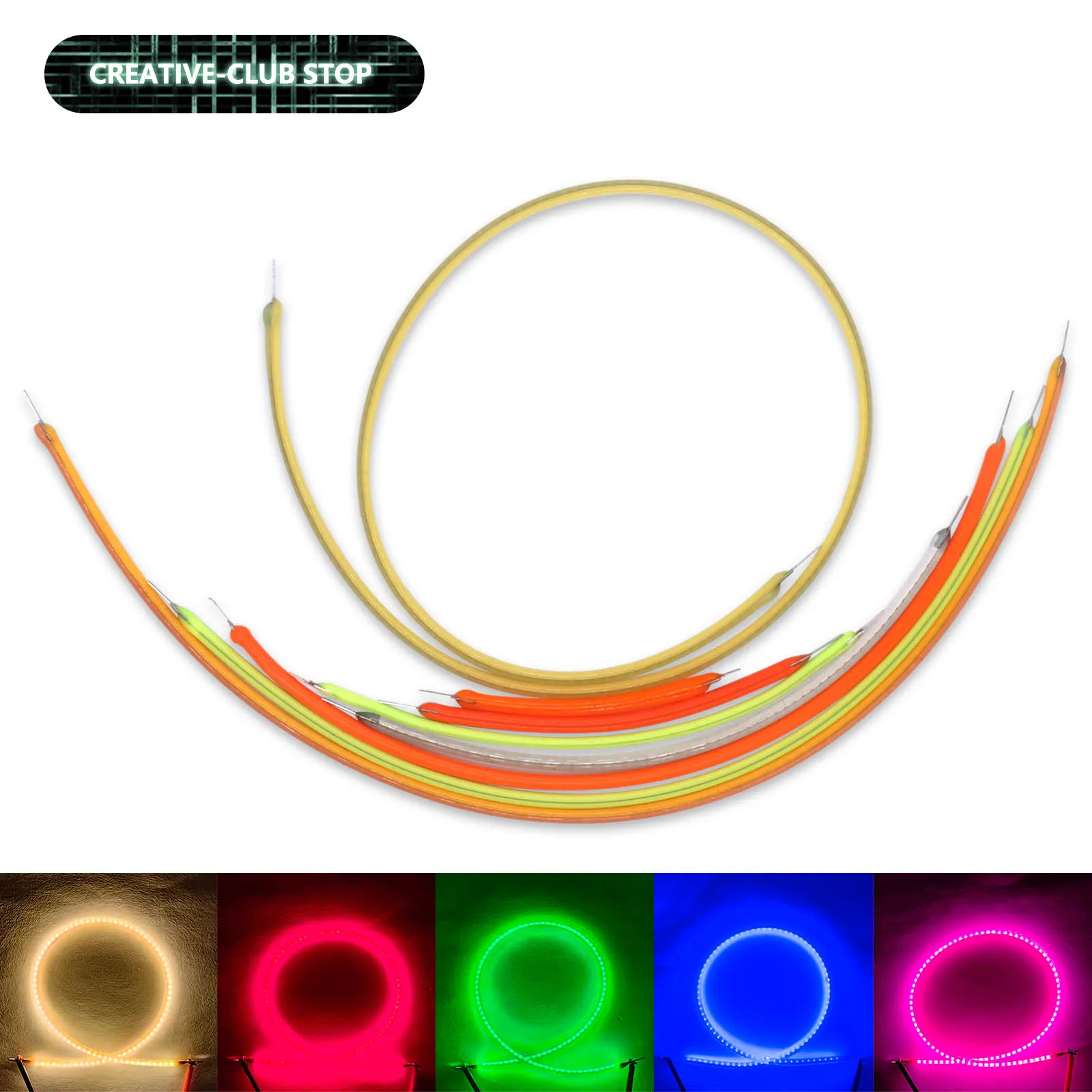 5pcs-DC3V-38mm-60mm-80mm-130mm-145mm-185mm-260mm-300mm-LED-Filament ...