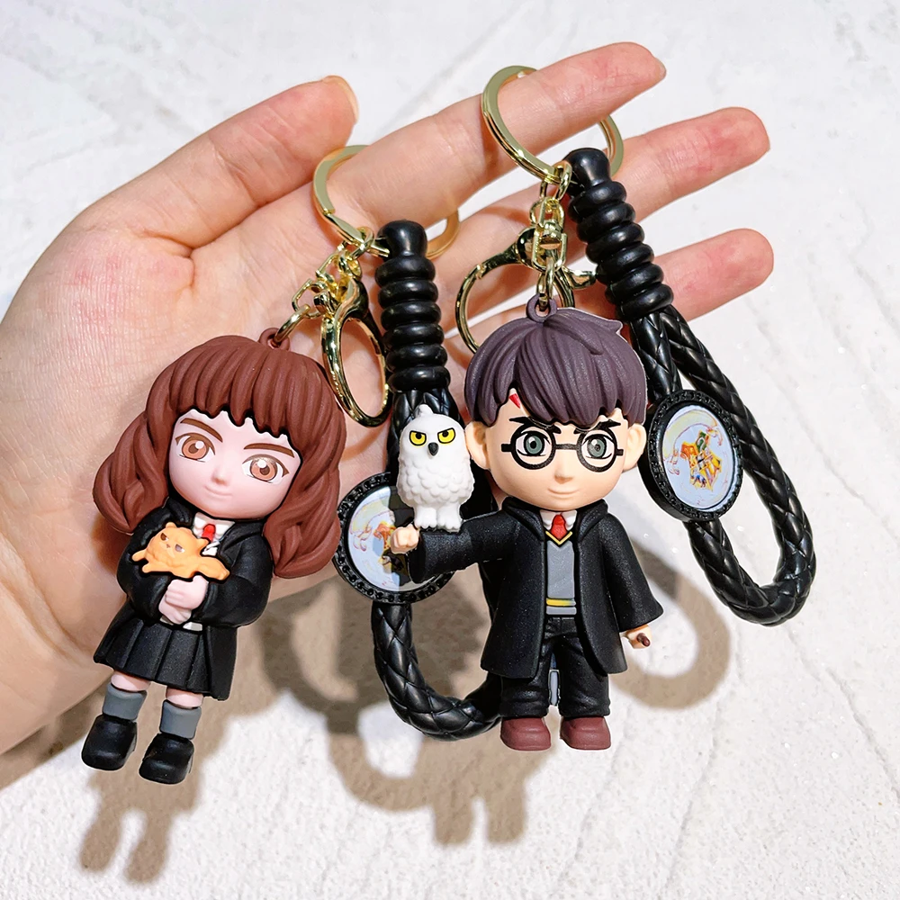 Harries-Filme-TV-PVC-Keychain-Potters-Toy-Hermione-Malfoy-Ron-Weasley ...