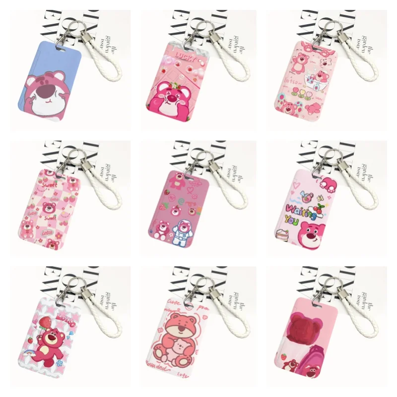 Cartoons-Cute-Kids-Keychain-Woven-rope-Keychain-Office-ID-Card-Pass ...