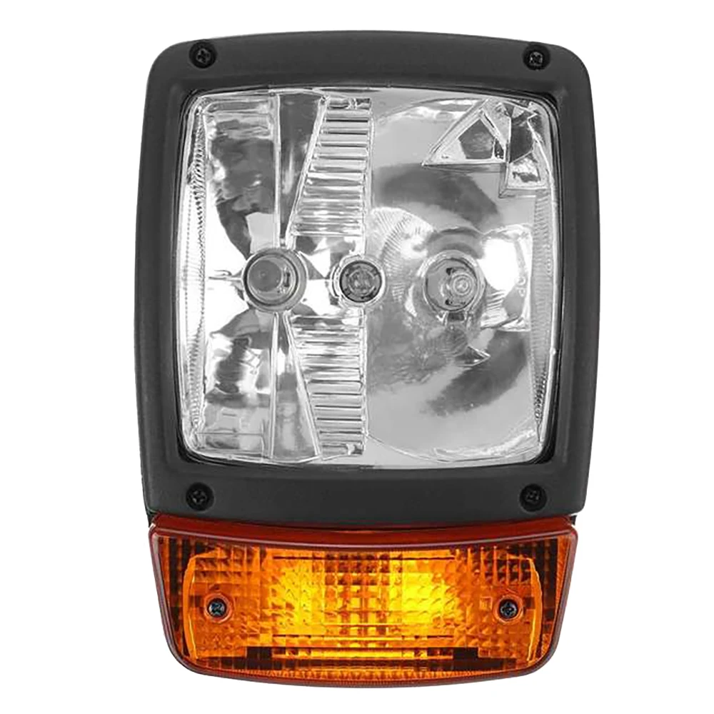24V-Excavator-JCB-Front-LED-Headlights-Turn-Signal-Lamp-Indicator-Work ...