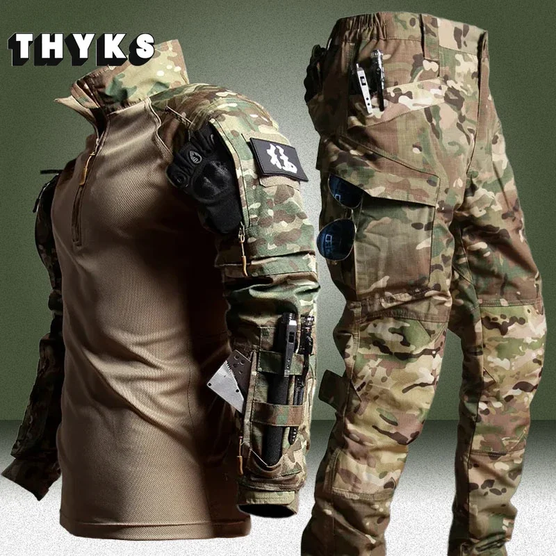 Tactical-Frog-Clothing-Suit-Mens-Camouflage-New-Breathable-Multi-pocket ...