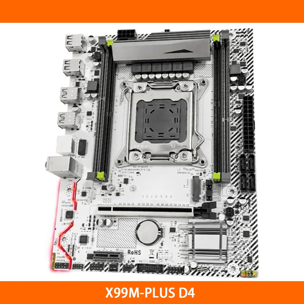 X99 For JINGYUE X99M-PLUS D4 DDR3 128GB LGA 2011-V3 PCI-E 3.0 Micro ATX ...