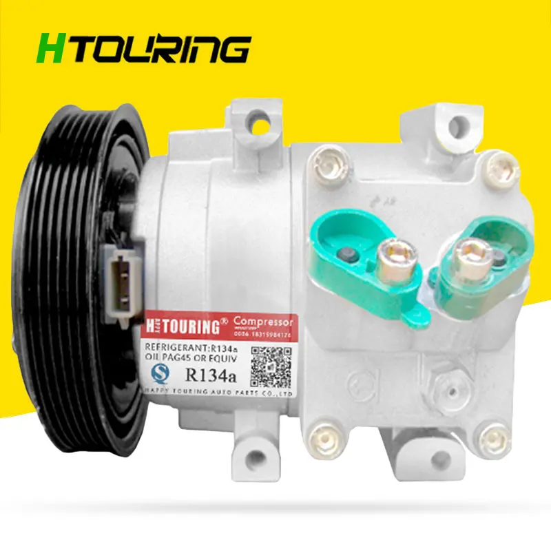 Hs15 Hs-15 Ac Compressor For Car Ford Fiesta Ecosport Eco Sport 1.6 ...