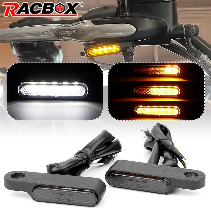 Motorcycle-Mini-LED-Turn-signals-Handlebar-Blinker-Indicators-Amber ...
