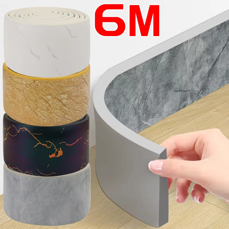 Waterproof-Enclosure-Sticker-Self-Adhesive-Skirting-Line-3D-Wall ...