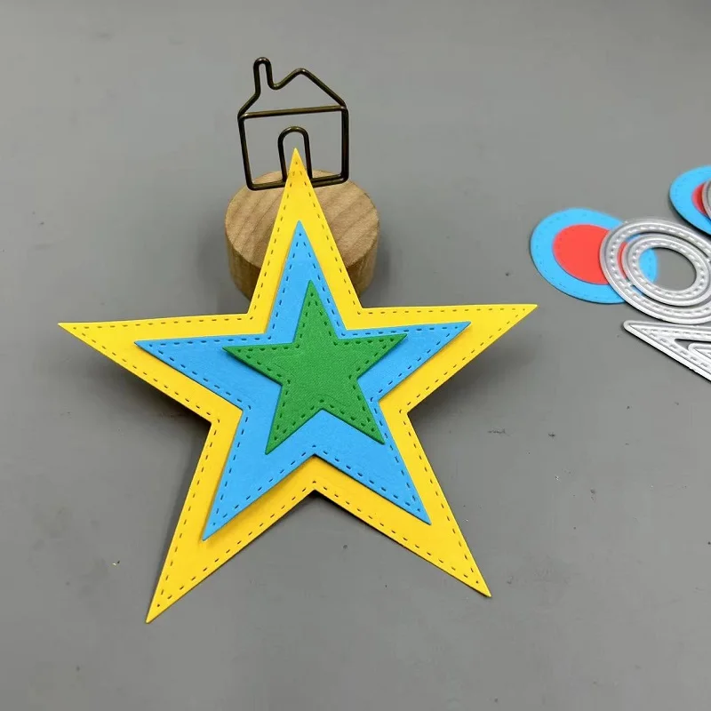 Star-Cutting-Dies-Embossing-DIY-Album-Greeting-Card-Paper-Cutting-Craft ...
