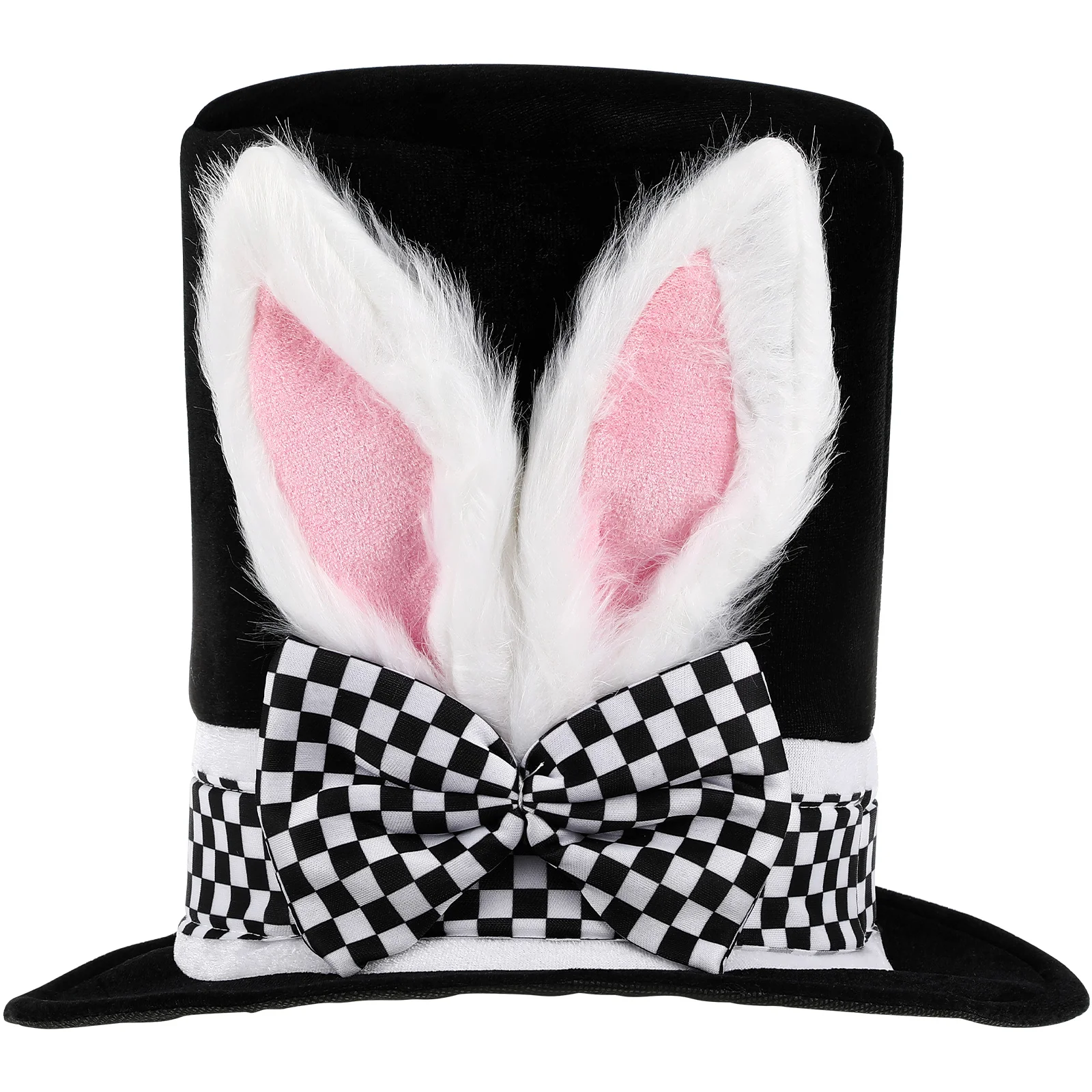 Hat Costume Easter Bunny Rabbit White Hats Women Adult Plush Ears Men ...