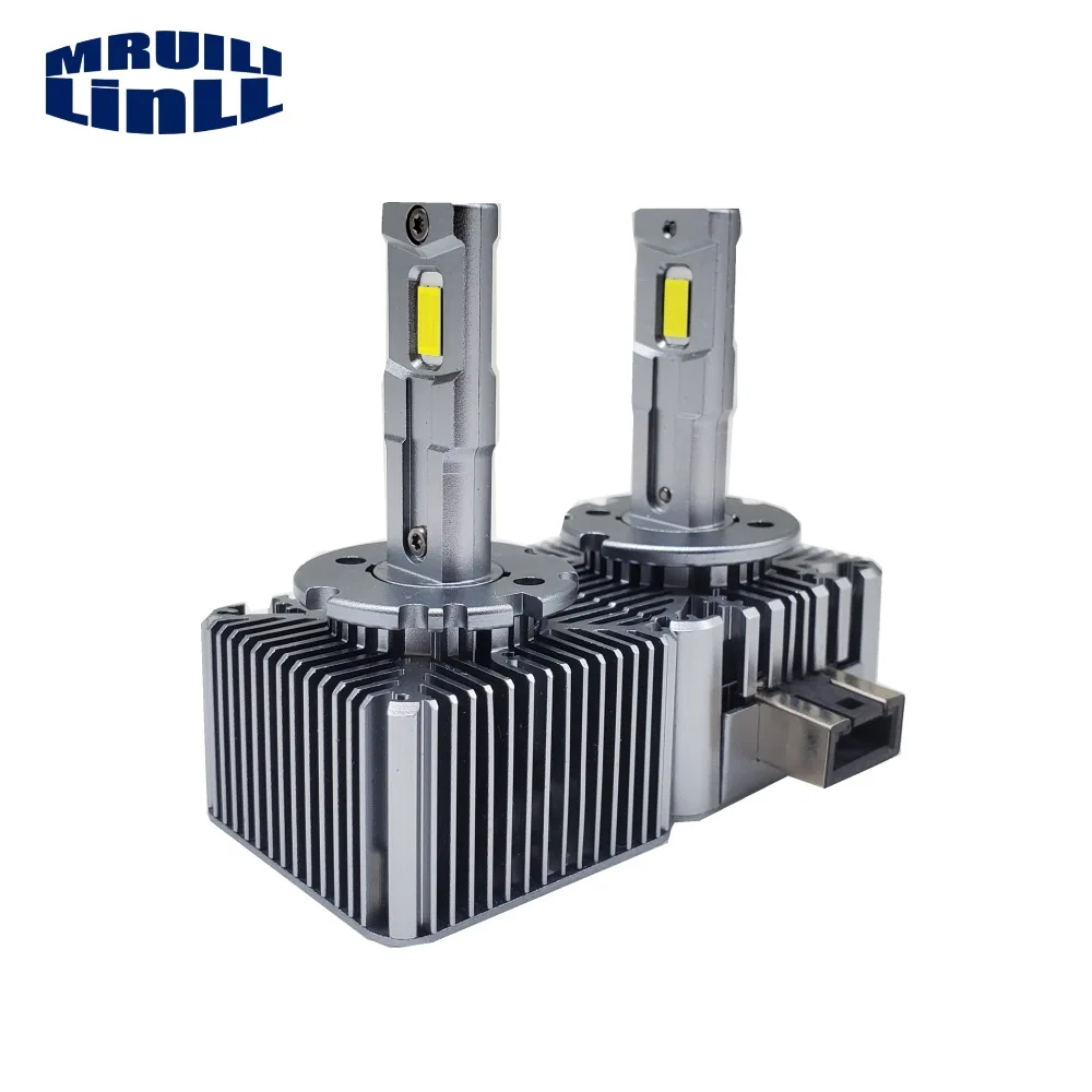 Bombilla de Xenón HID D1S de 2 piezas, balasto a LED, Chip CSP de dos ...