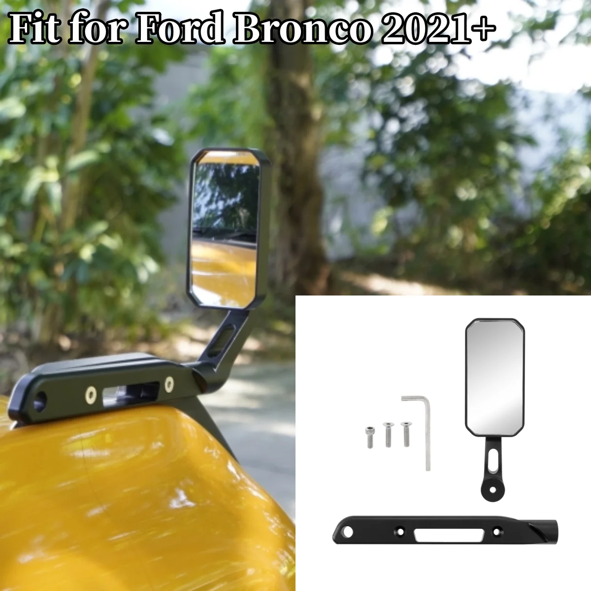 1-Pcs-Front-Engine-Hood-Sand-Board-Rearview-Mirror-Wide-Angle-Blind ...