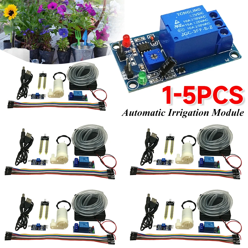 1-5set-Automatic-Irrigation-Module-DIY-Automatic-Watering-Kit-Garden ...