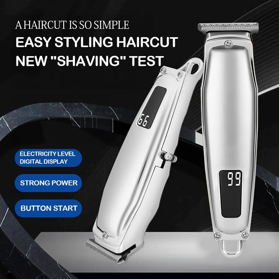 Professional-Electric-Hair-Clipper-High-Power-Quiet-Hair-Trimmer ...