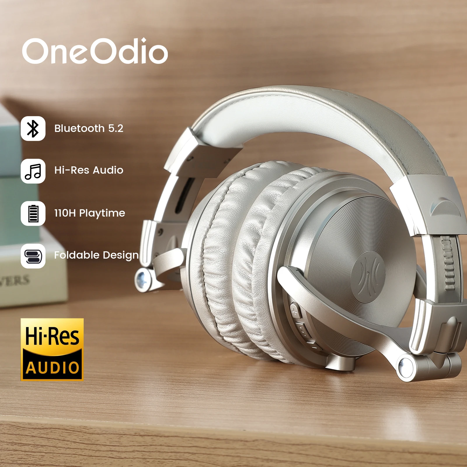 Oneodio-auriculares-inal-mbricos-con-Bluetooth-5-2-aud-fonos-por-encima ...
