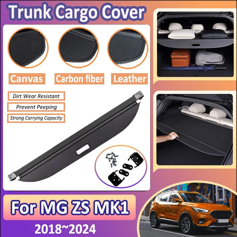 Car Trunk Cargo Cover For MG ZS MK1 MGZS ZS11 2018~2024 2023 2020 2019 ...