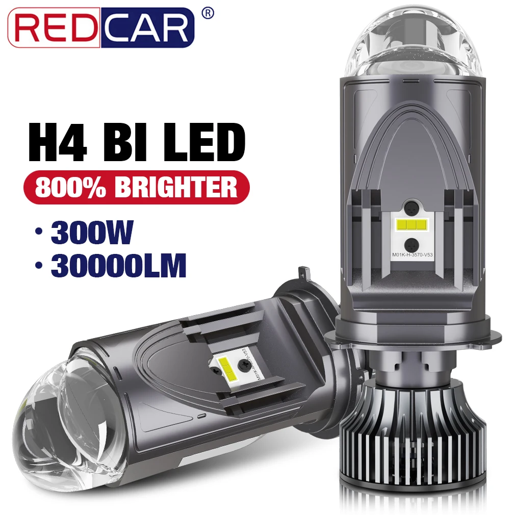 2pcs-H4-300W-30000LM-Double-Lens-H4-LED-Headlight-Bulb-Projector-Lamp ...