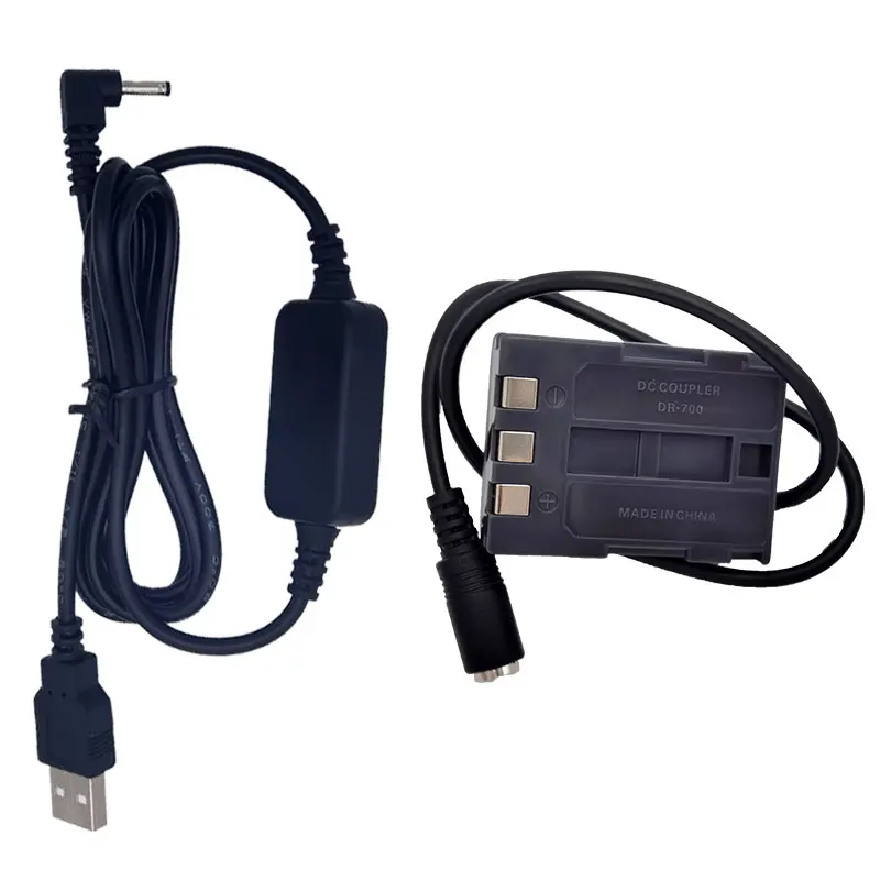 DR 700 DR-700 DR 20 DR-20 DC Coupler NB-2L Dummy Battery Plus USB Cable ...