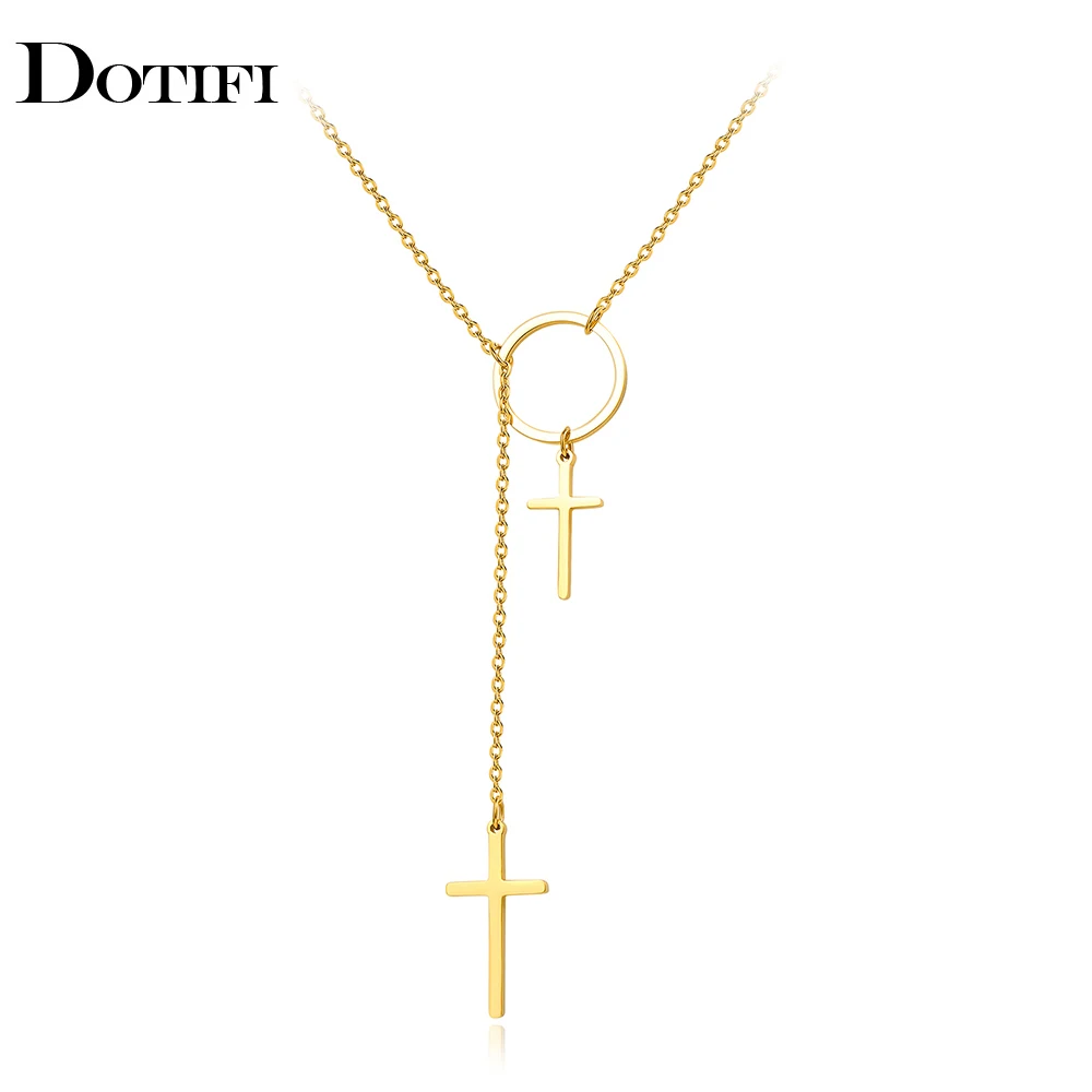 Collares de acero inoxidable para mujer, Gargantilla con colgante de ...