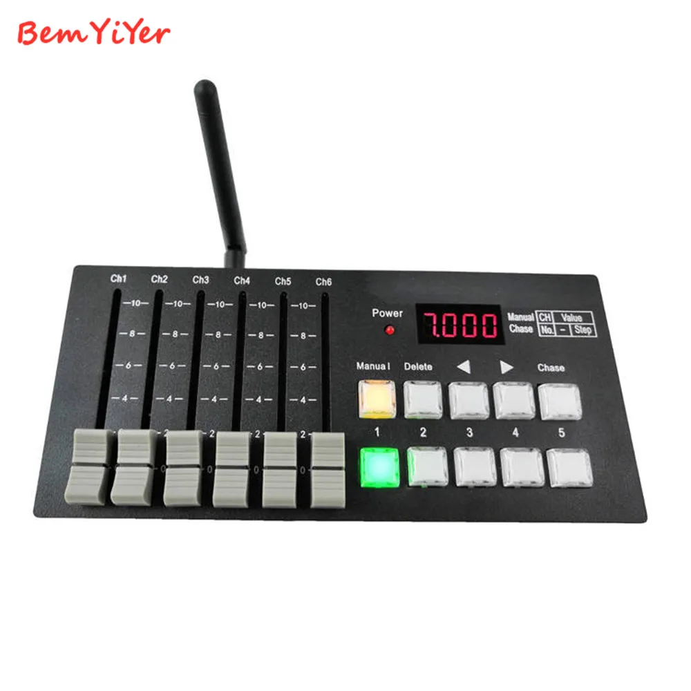 DMX-console-Battery-powered-Mini-Wireless-DMX-controller-for-DJ-wedding ...
