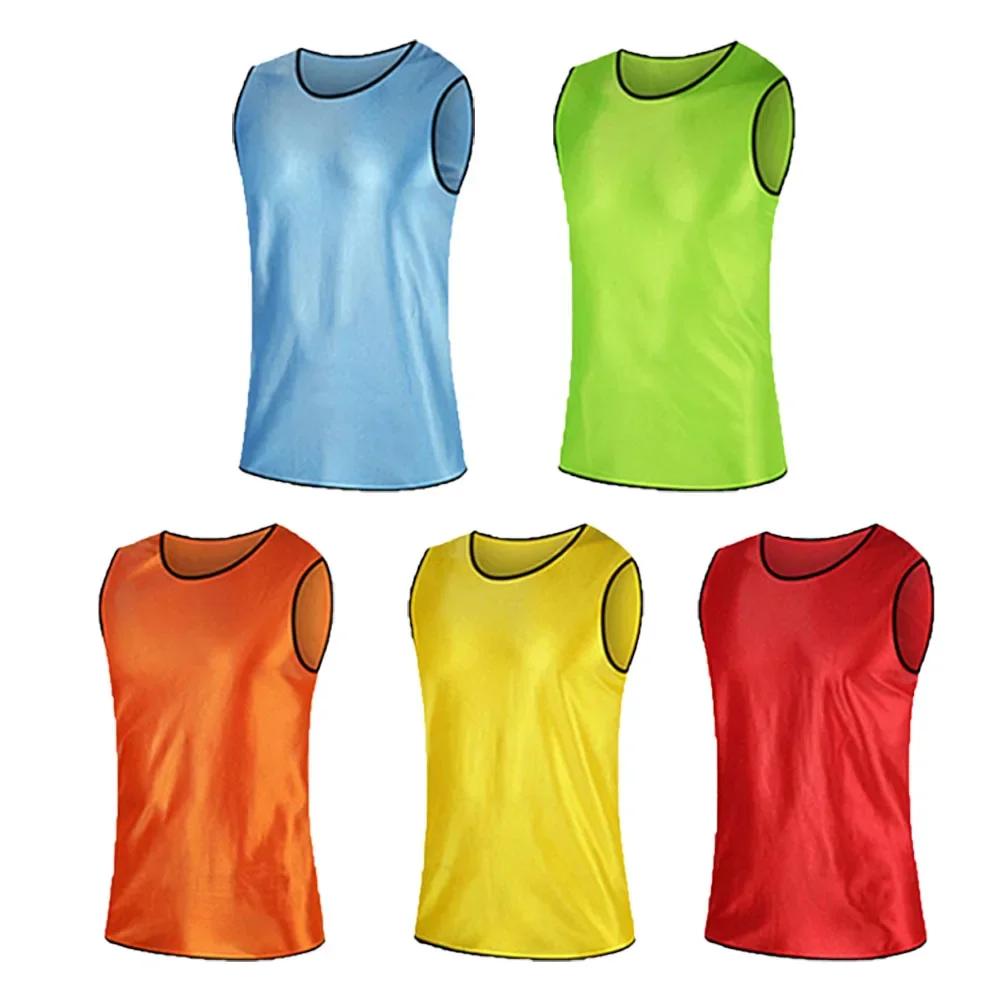 6PCS-12PCS-Soccer-Training-Team-Vest-Football-Jerseys-Sports-Shirt-Kids ...