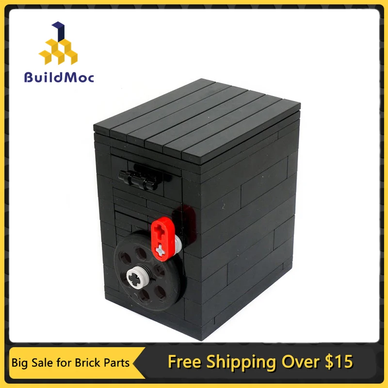 MOC-Mini-Combination-Safe-Building-Blocks-Kit-DIY-Decrypt-Treasure ...