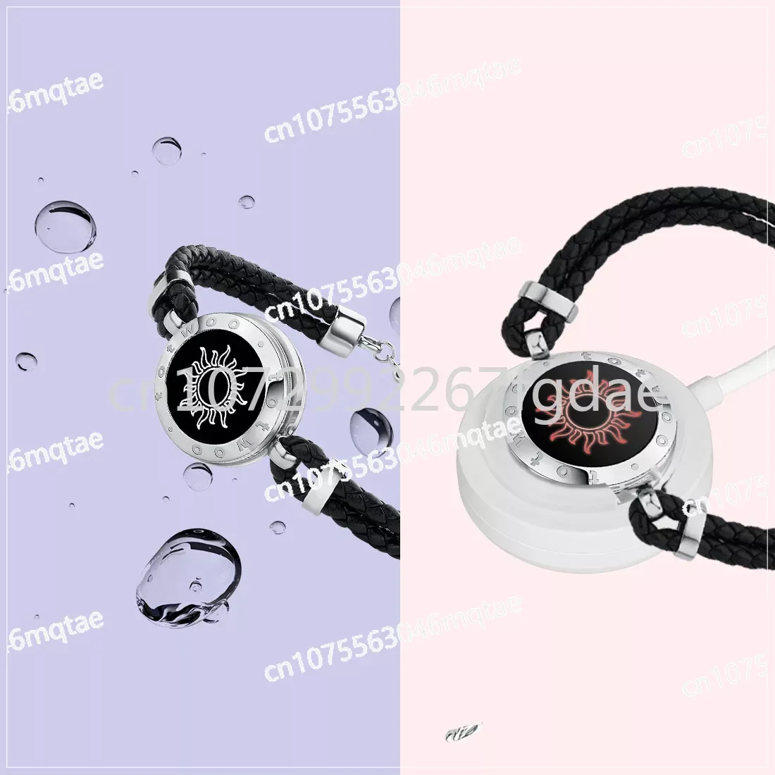Long-Distance-Touch-Bracelet-for-Couples-Lighting-Up-Vibration ...
