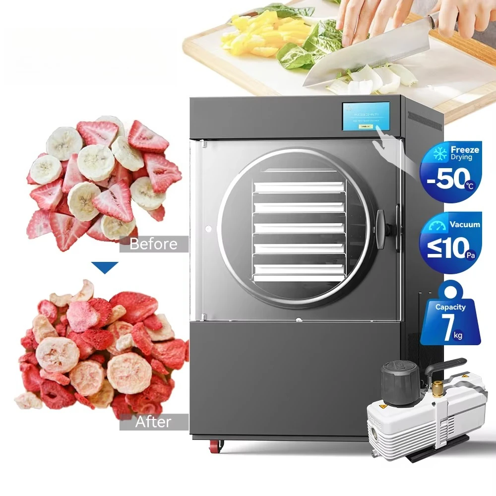 Customized Industrial Vacuum Freeze Dryer Fruit Freeze Dried Machine ...
