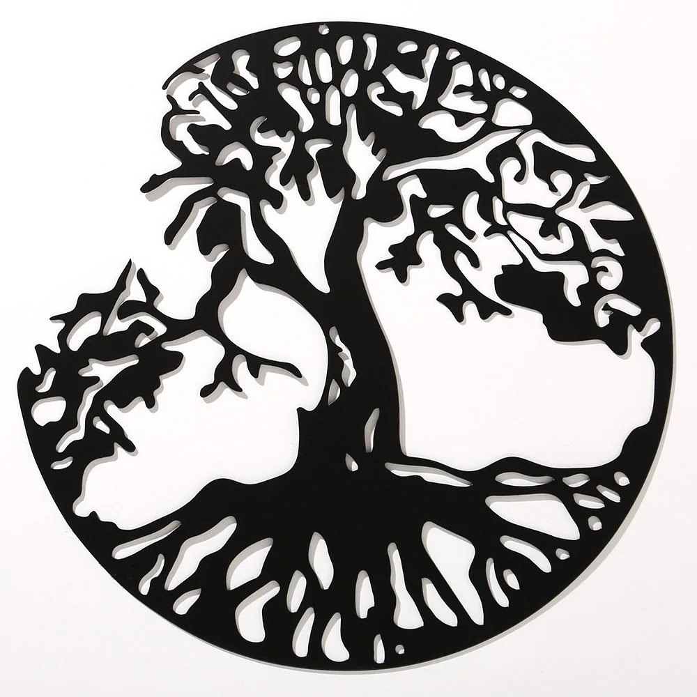 Tree Of Life Silhouette Circle