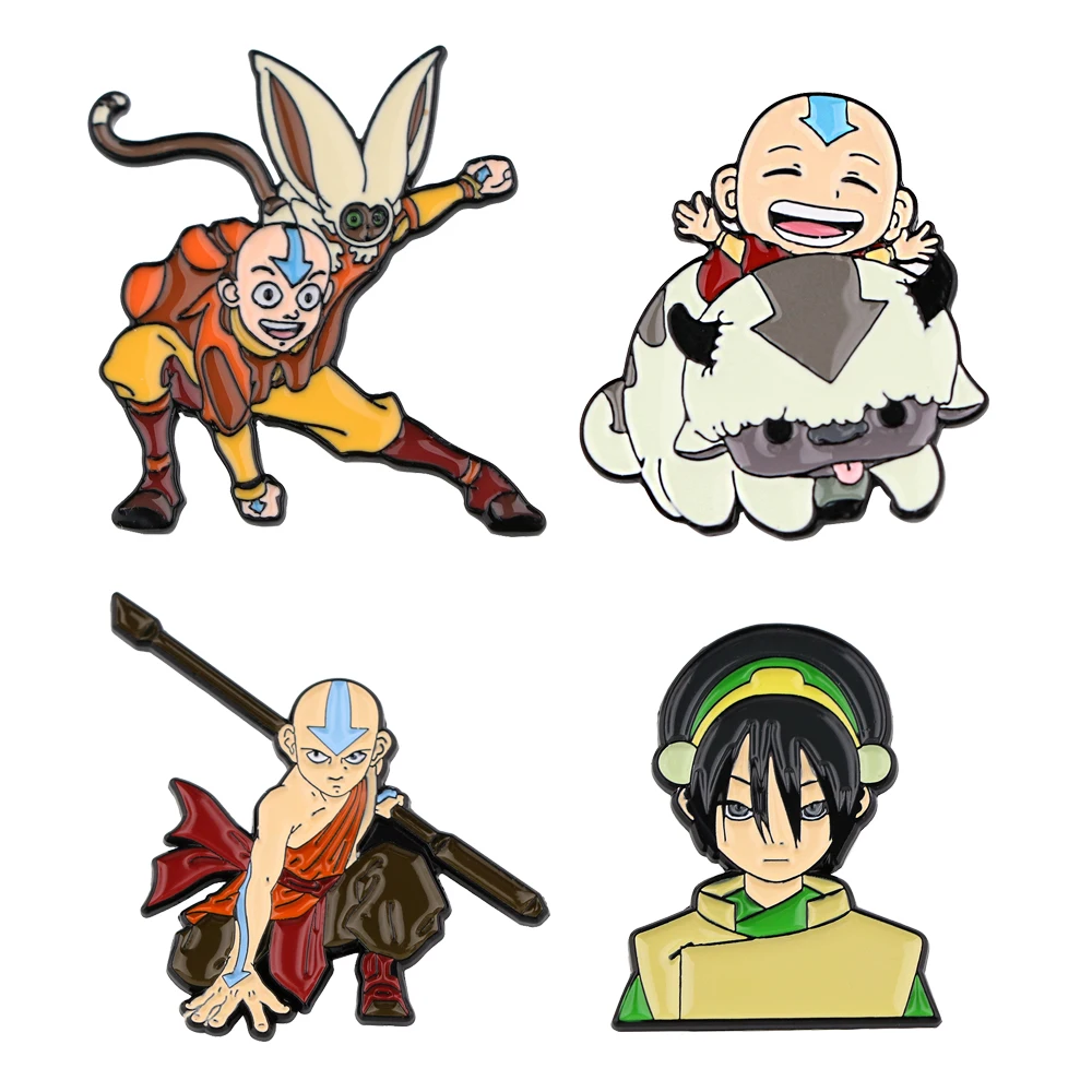 Cartoon-Avatar-Metal-Briefcase-Badges-Brooch-on-Clothes-Lapel-Pins-for ...