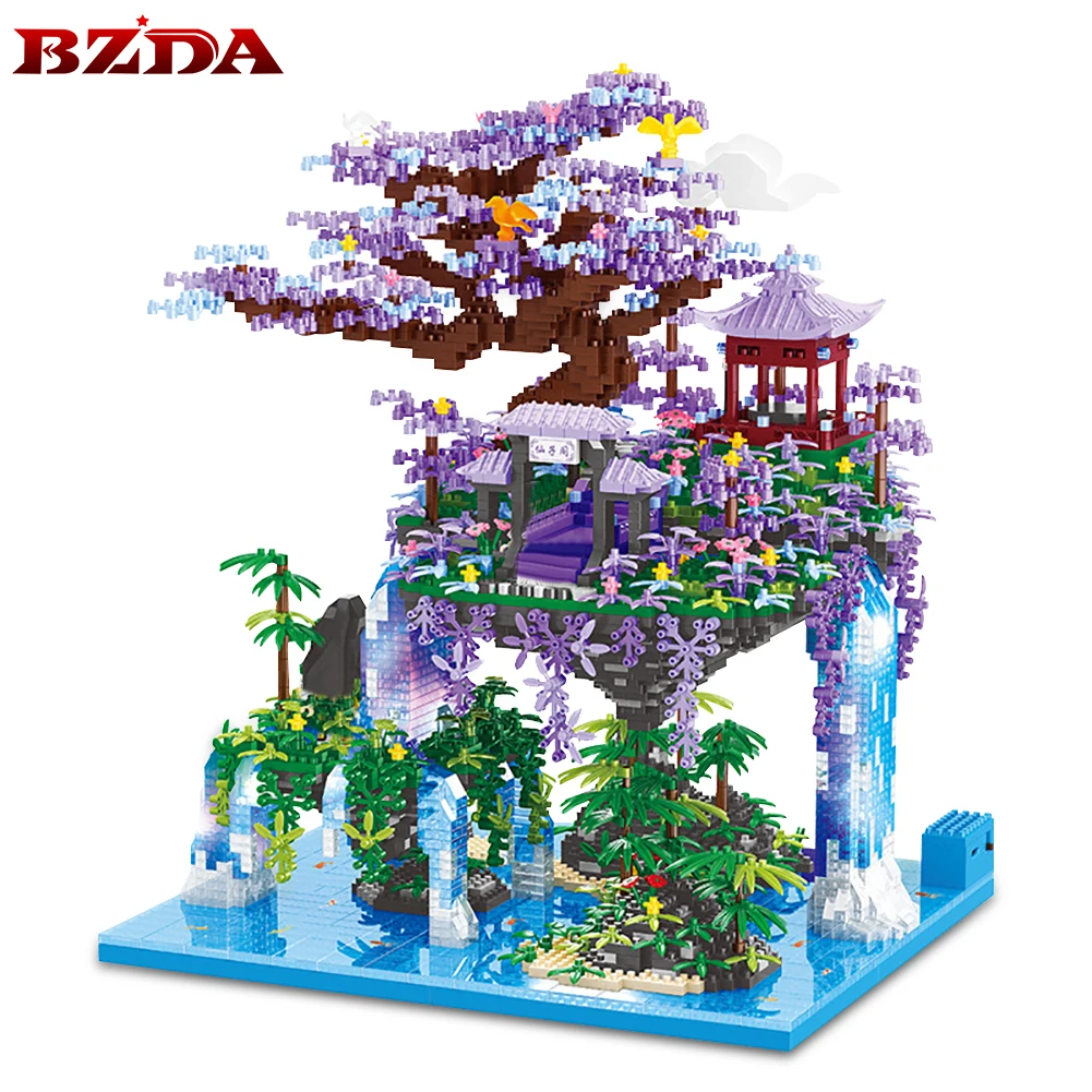 Waterfall River Bricks Toys | Building Blocks | Micro Blocks | Brick ...