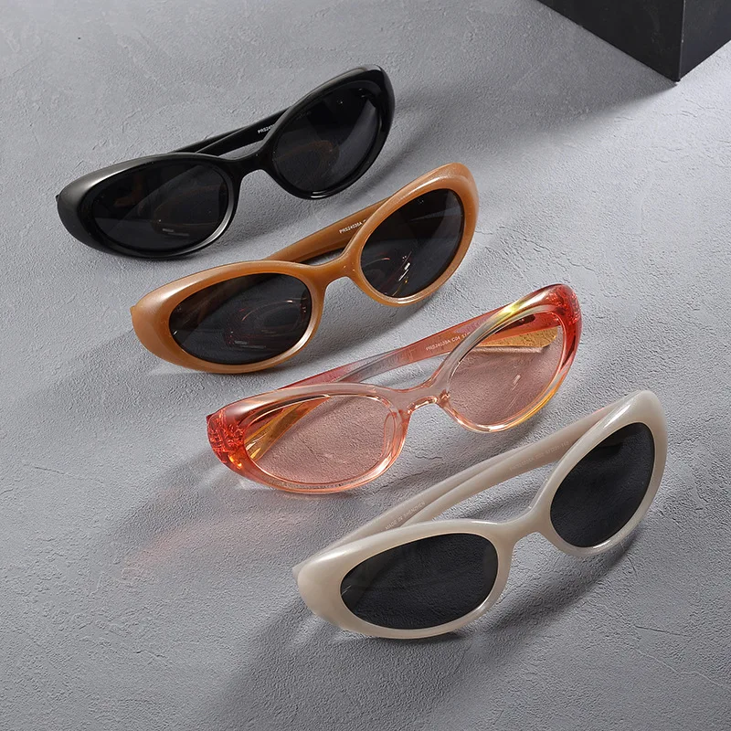 New-Cat-s-Eye-Sunglasses-for-Women-s-Advanced-2024-Narrow-Frame-Sun ...