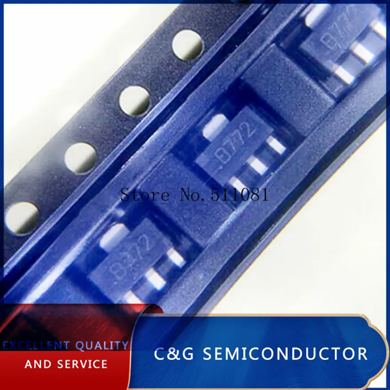 100PCS 2SD882 D882 2SB772 B772 SMD Transistor 2A High Current ...