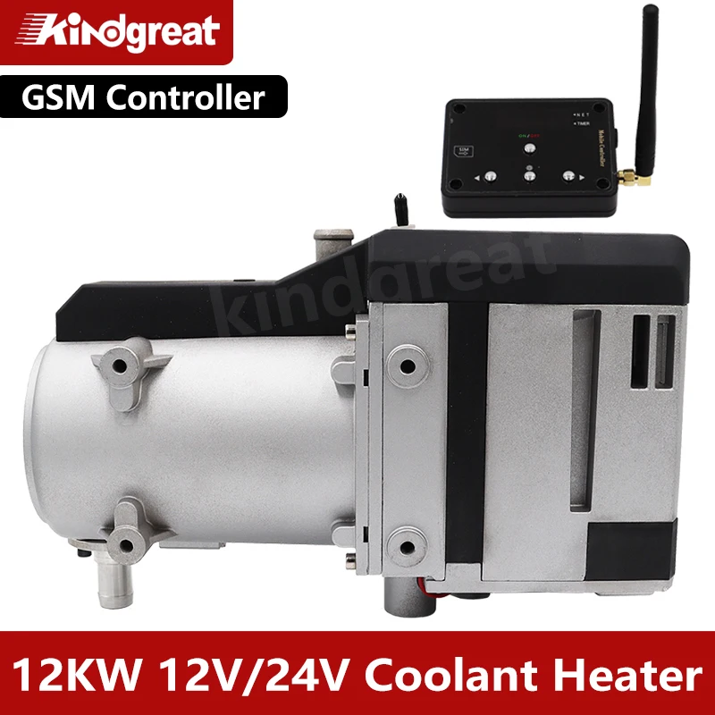12KW-12V-24V-GSM-Diesel-Gasoline-Coolant-Parking-Heater-Similar-Eberspacher-Hydronic-Webasto ...