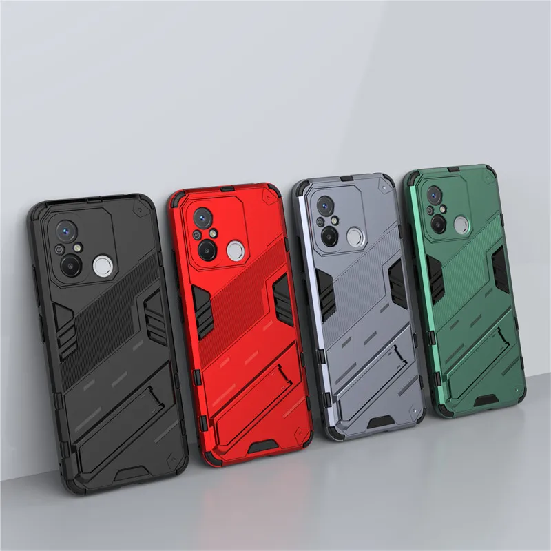 For Xiaomi Redmi 12C Case For Redmi 12C Cover 6.71 inch Punk Style Hard ...
