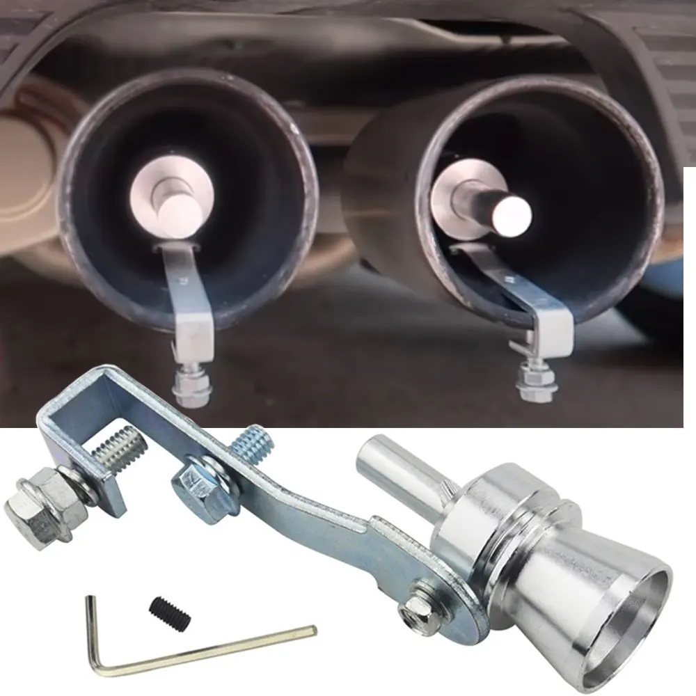 Universal Car Turbo Sound Exhaust Muffler Pipe Whistle Simulator Auto ...