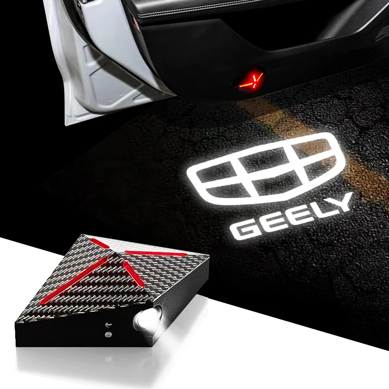 2pcs-Car-door-welcome-warning-light-accessories-for-geely-atlas-coolray ...