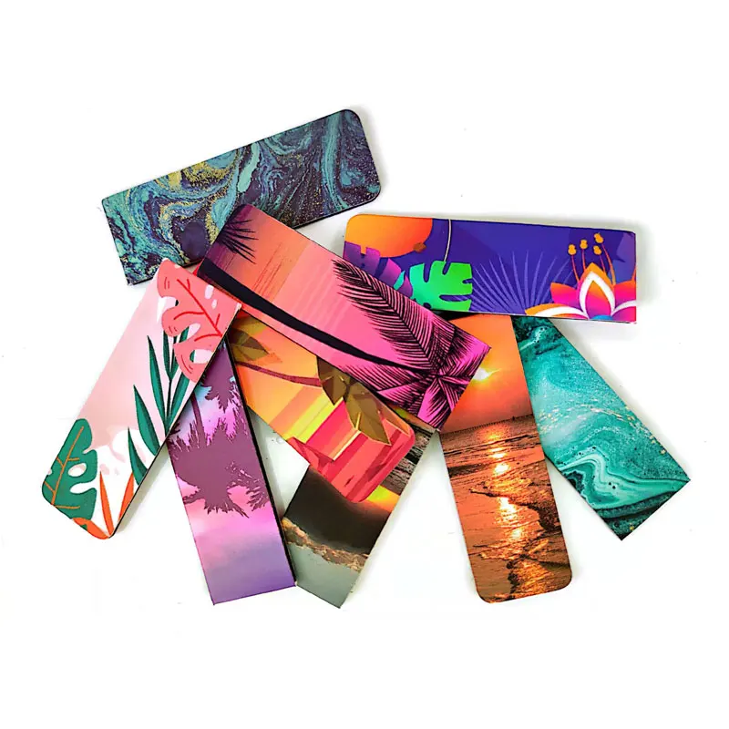 Random Magnetic Bookmarks Books Marker of Page Stationery School Office ...