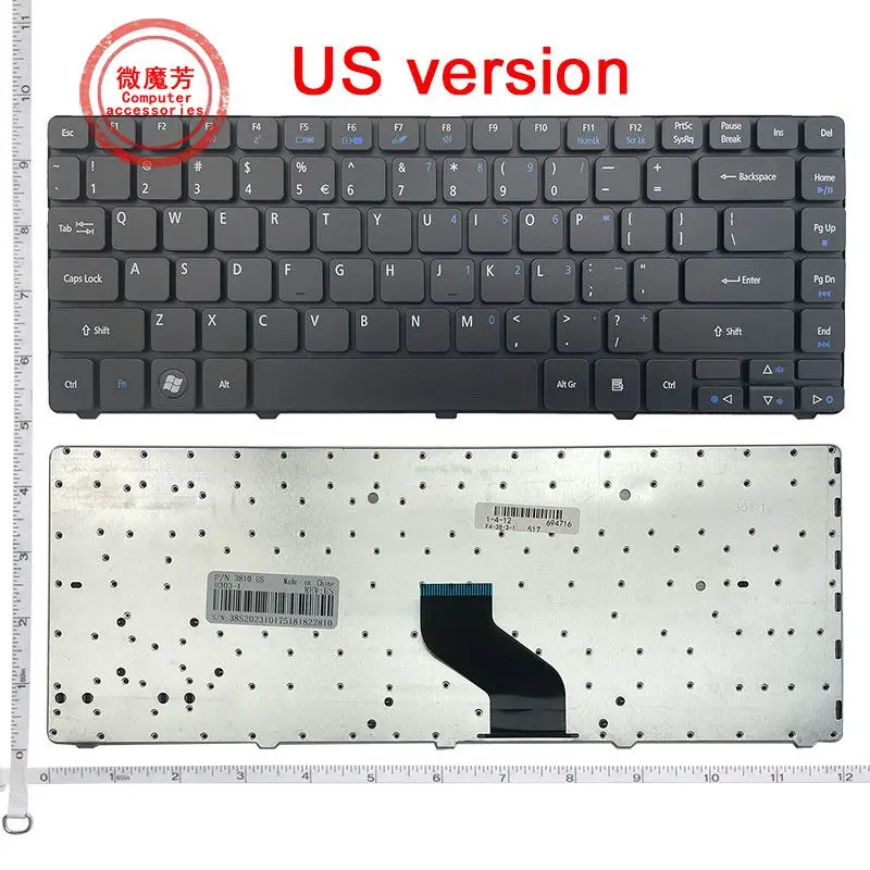 US-white-New-Replace-laptop-keyboard-FOR-GATEWAY-MS2303-ZQ6A-NV49C ...