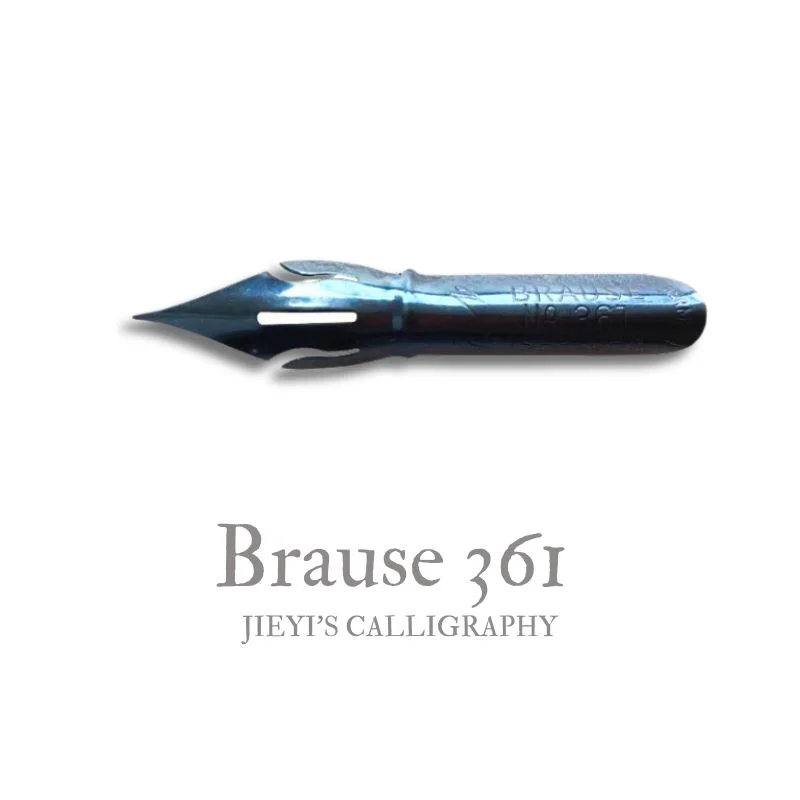 JY Calligraphy Brause 361 steno Dipped Pen Nib English Roundhand ...
