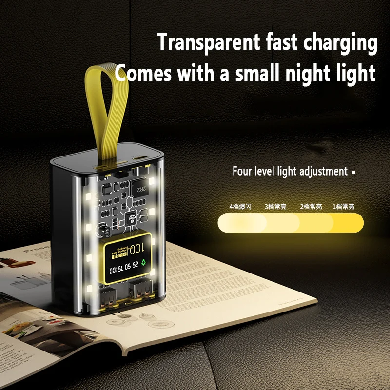 Mini-Portable-Transparent-Power-Bank-20000mAh-Fast-Charging-LED-Light ...