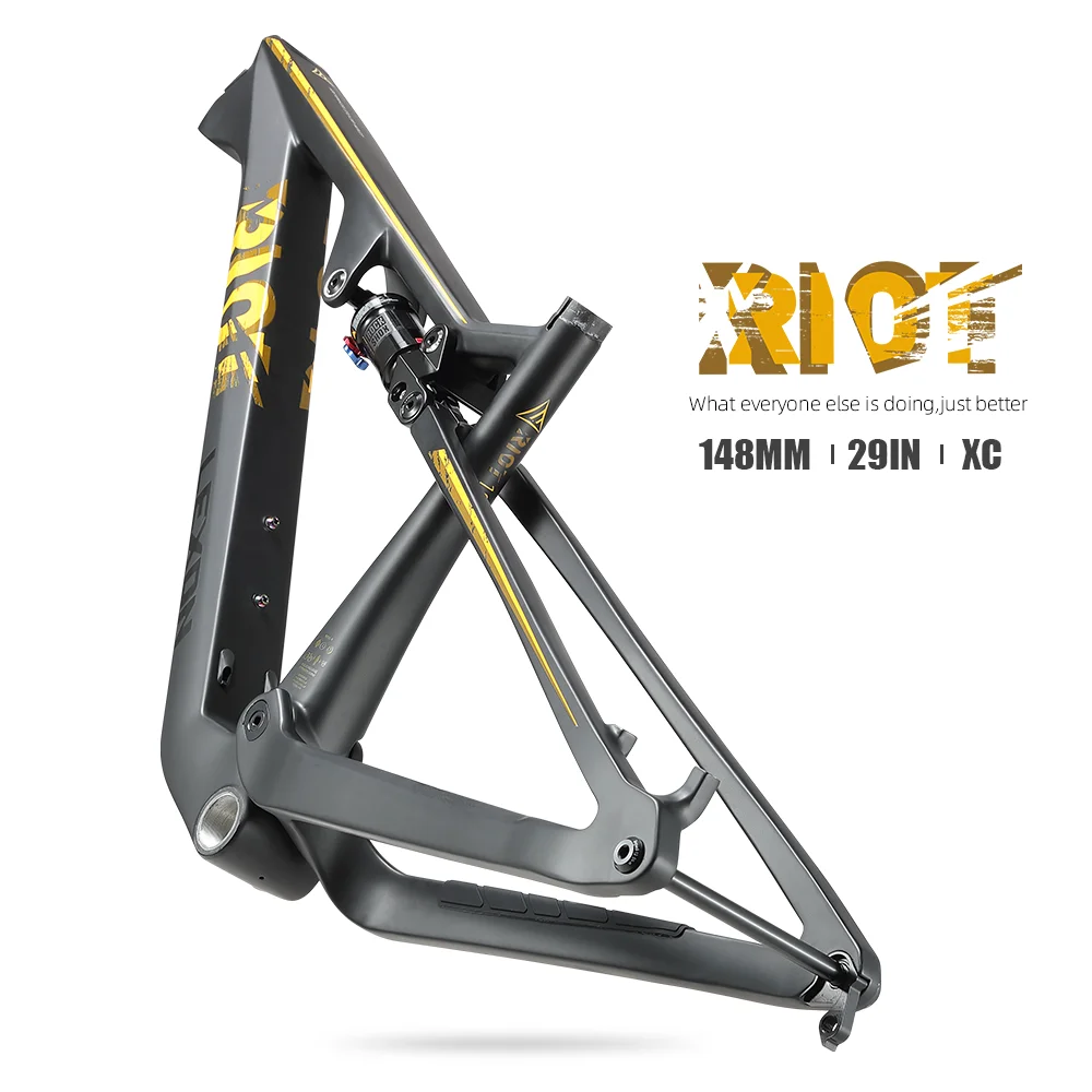 2022 Lexon Riot Mountain Bicycle Frame Xc Frames Carbon Mountain Bike ...