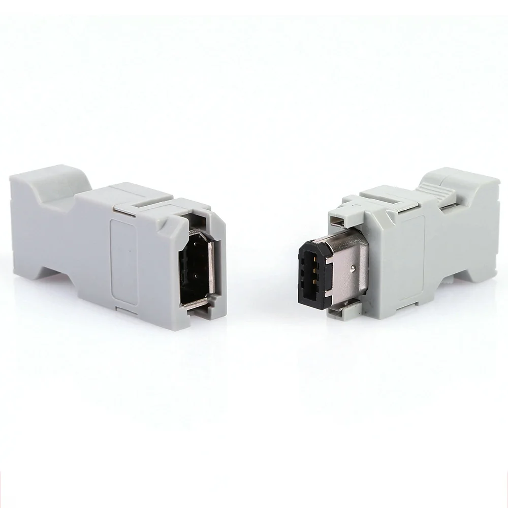 Conector-hembra-de-6-pines-firewire-IEEE-1394-para-Yaskawa-codificador ...