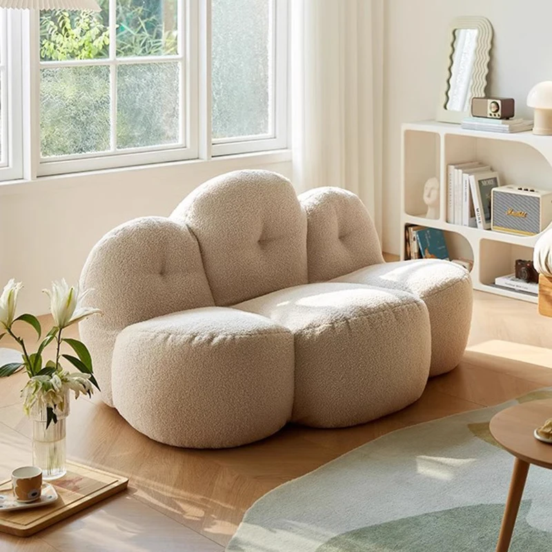 Designer-Girls-Unique-Sofa-Soft-Velvet-Simple-New-Arrival-Sofa-Single ...