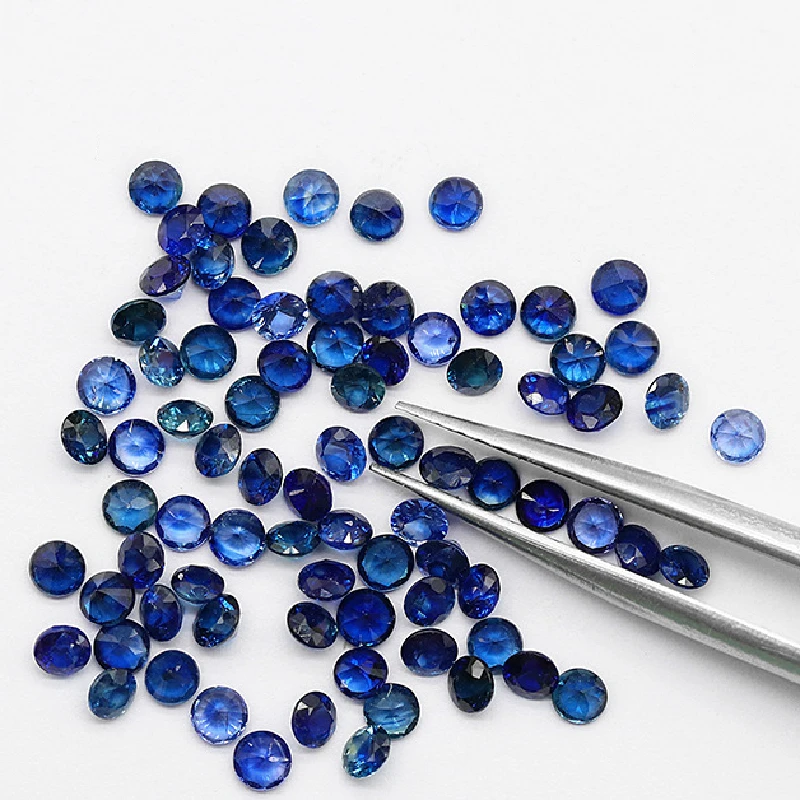 Factory-Wholesale-100-Real-Natural-Circular-Burmese-Blue-Sapphire ...