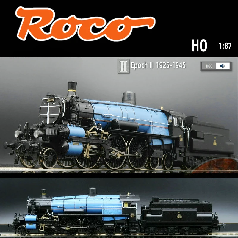 HO-Scale-1-87-Train-Model-ROCO-70330-70331RH310-Steam-DC-Analog-DCC ...