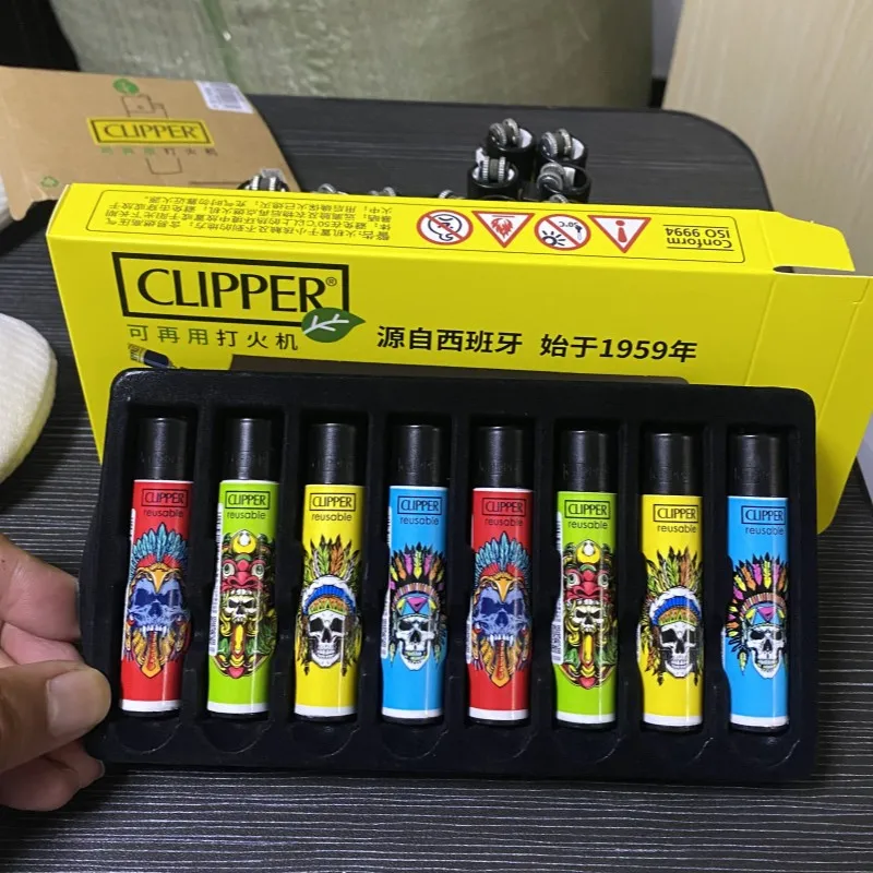 CLIPPER-Lighter-Mini-Portable-Inflatable-Lighter-Butane-Torch-Lighter ...