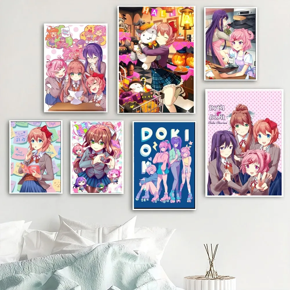 Game-D-Doki-D-Doki-Literature-Clubs-Poster-Poster-Wall-Pictures-For ...