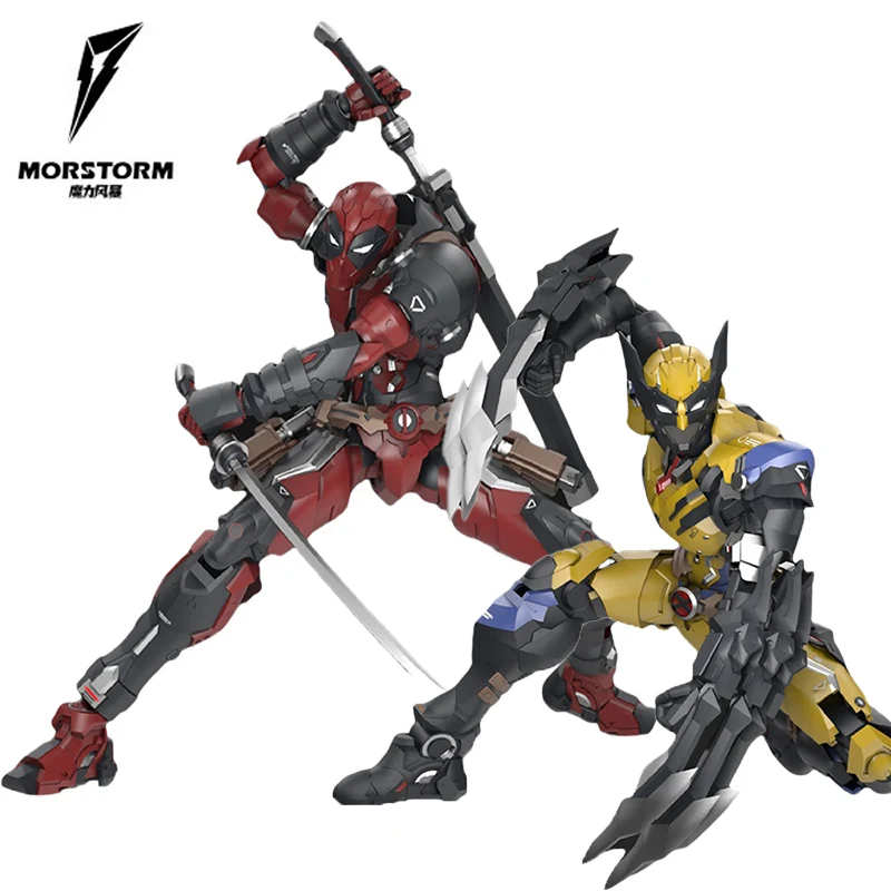 Morstorm-Modelo-Assembleia-Filme-Marvel-Deadpool-e-Wolverine-Mech ...