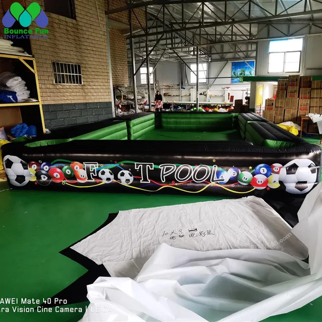 Hot Selling Human Inflatable Snooker Football/Soccer Table Pool ...