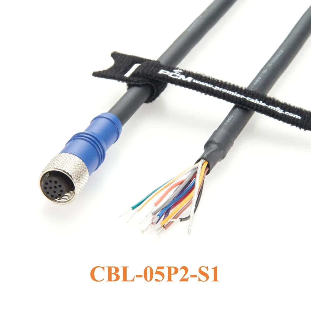 Power I/O Trigger Cable Compatible Cognex 3D Camera DS1000 Series M12 A ...