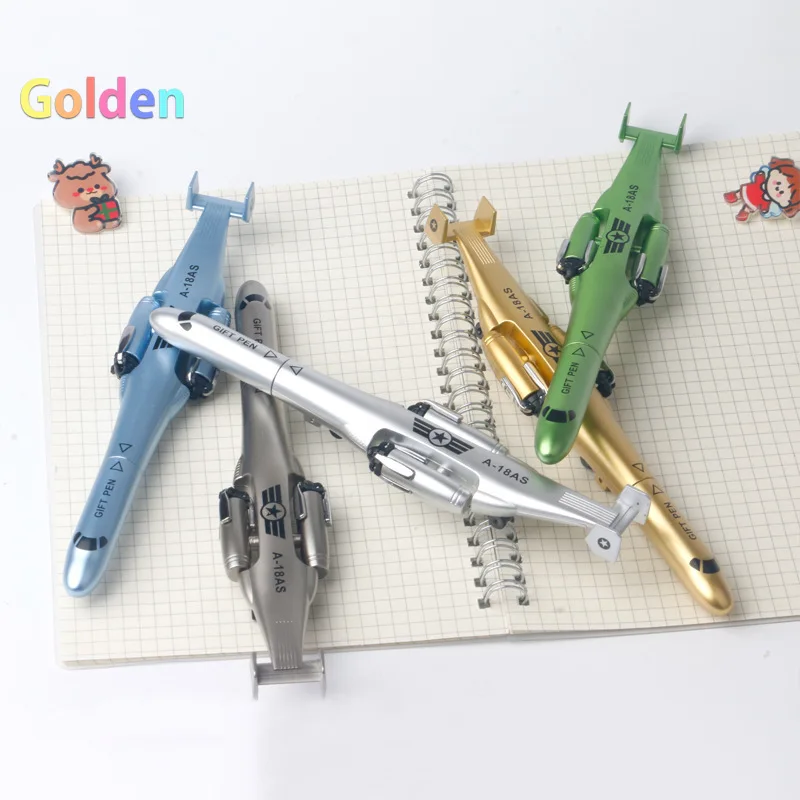 40pc/lot New Creative Aircraft Neutral Pen Weapon Fighter Special ...