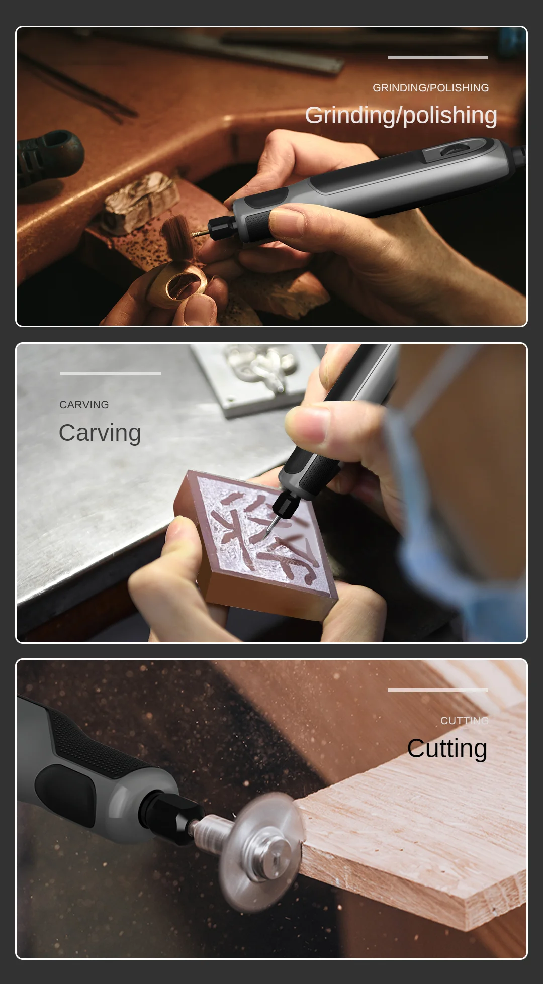 Perceuse Visseuse Sans Fil,Xiaomi-Stylo de gravure Deli,graveur de ...